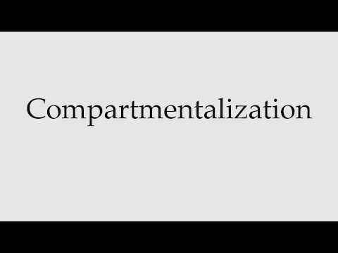 How to Pronounce Compartmentalization