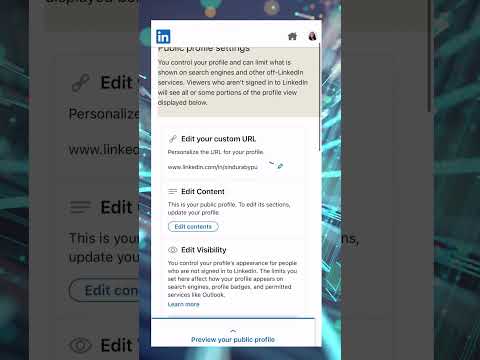 Steps to Customize Your LinkedIn Profile URL!