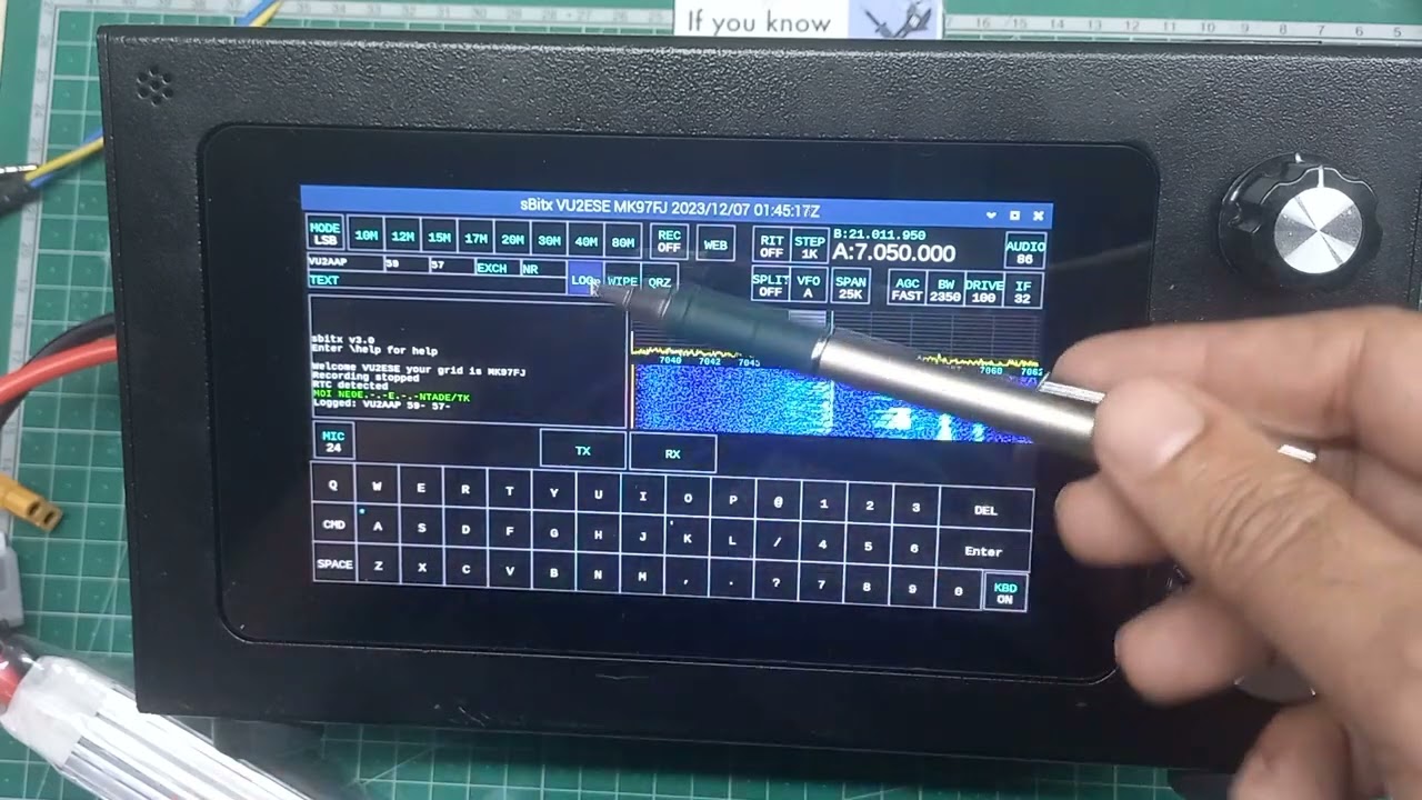 sBitxv3 - Basic controls