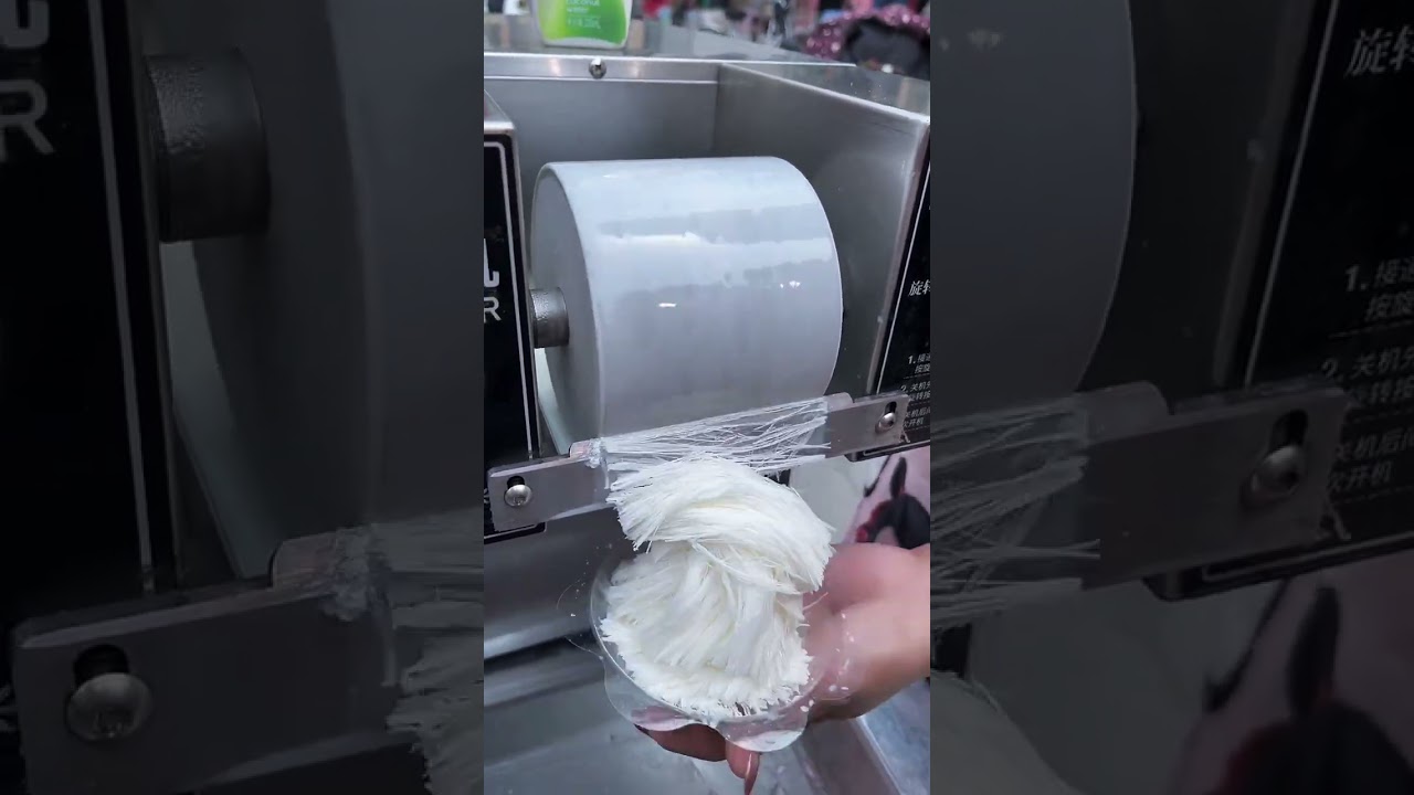😋 Soft Snow Dessert MagicInstant Ice Creation ❄️So Smooth & Satisfying 🤤#icecream #snow #viral #usa