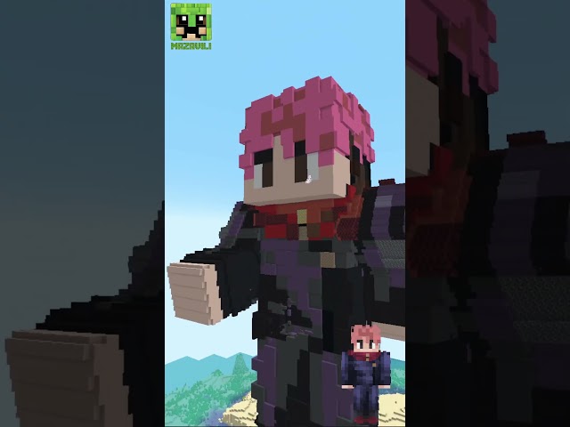 Minecraft Megumi, Sukuna, Itadori Skin Statue Minecraft Map