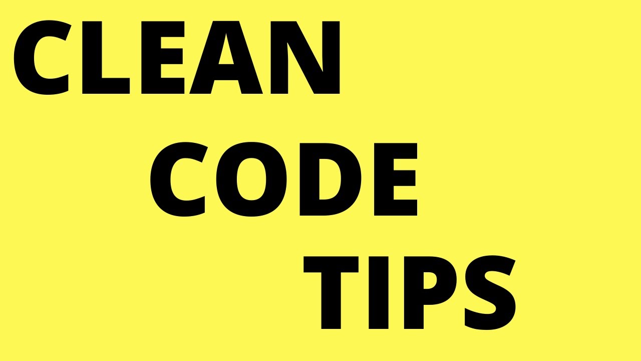 CLEAN CODE TIPS | SOFTWARE DEVELOPMENT CODE REVIEW BEST PRACTICES | TIPS CLEAN CODE | InterviewDOT