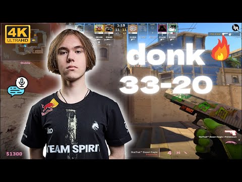 🔥donk (33-20) SoloQ vs Jba/hally (Mirage) | FACEIT NA 3300 Elo | June 17, 2025