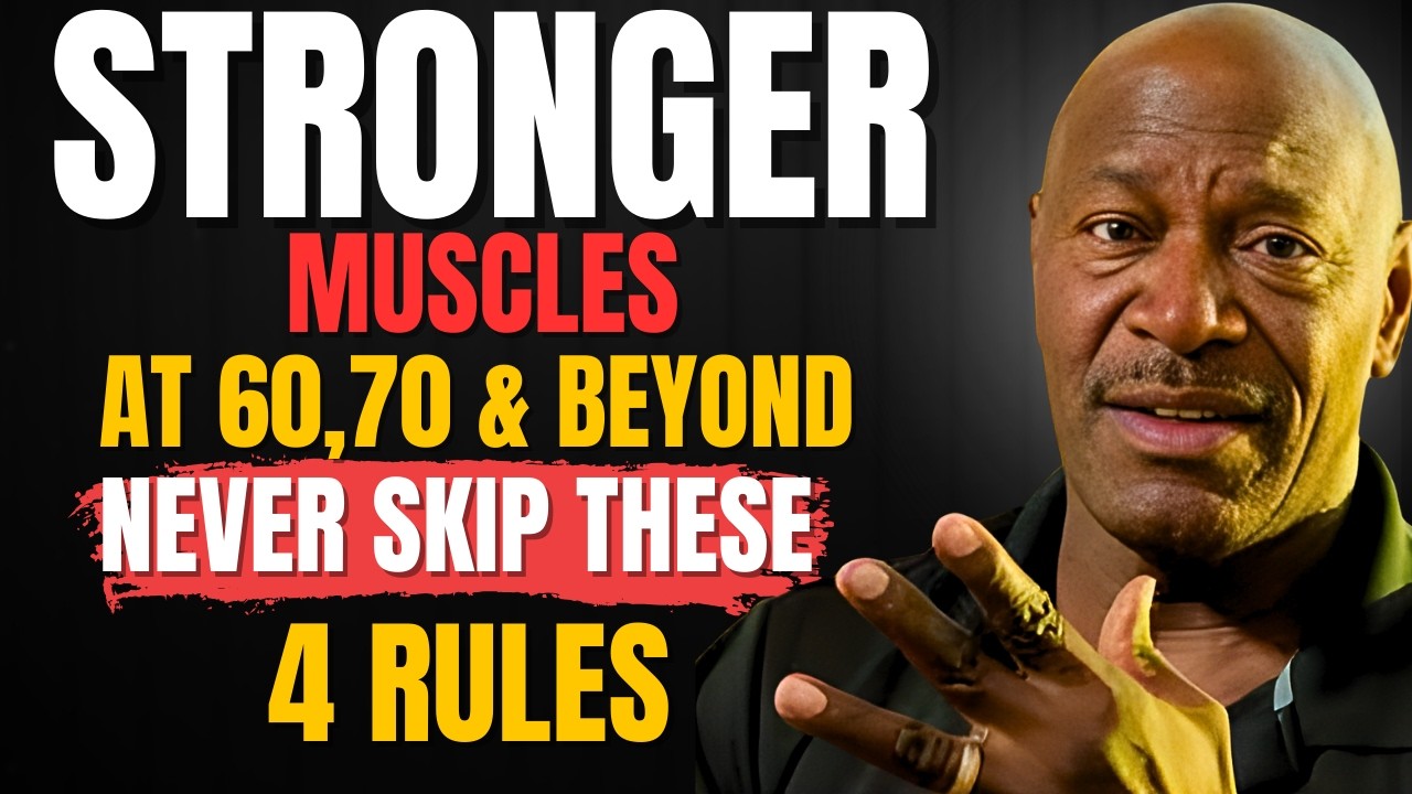 How To Build Muscle After 60,70 & Beyond (4 Rules Explained)