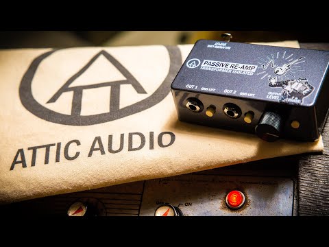 Attic Audio Passive Re-Amp Reamp Box - Balanced Line Level to | Reverb