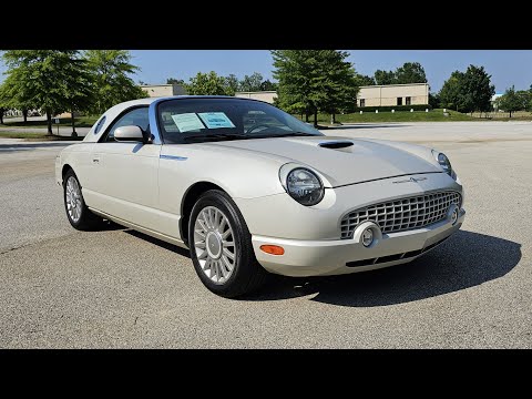 The 2005 Ford Thunderbird 50th Anniversary Edition; the Best & Rarest Version of the Final T-Bird