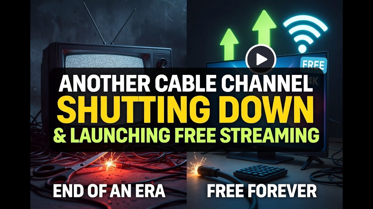 Another Cable TV Channel is Shutting Down & Launching a Free Streaming Service to Replace It