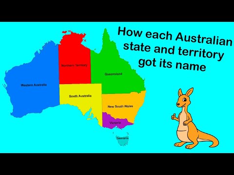 How Each Australian State and Territory Received Its Name