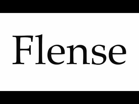 How to Pronounce Flense