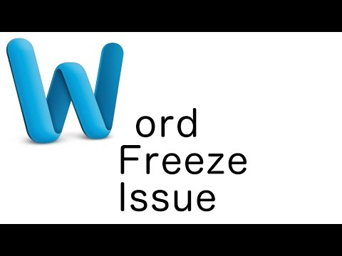 Word Freezing when Clicking Paragraph or Fonts Settings macOS