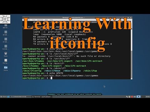 Learning With ifconfig