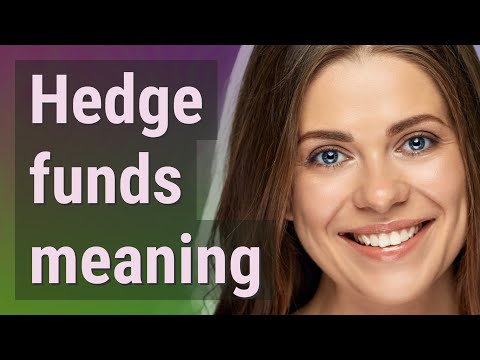 Hedge funds | meaning of Hedge funds