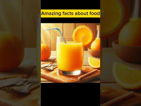 Top 10 amazing facts about foods 🍅🍎#food #facts #foodzoom