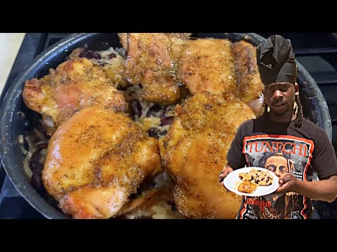 The BEST Baked Chicken with Rice and Peas in Chicago