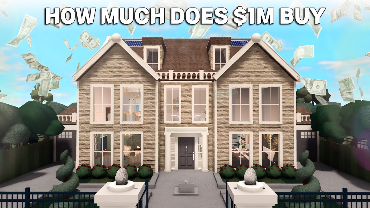 CAN I SPEND $1M ON A BLOXBURG HOUSE