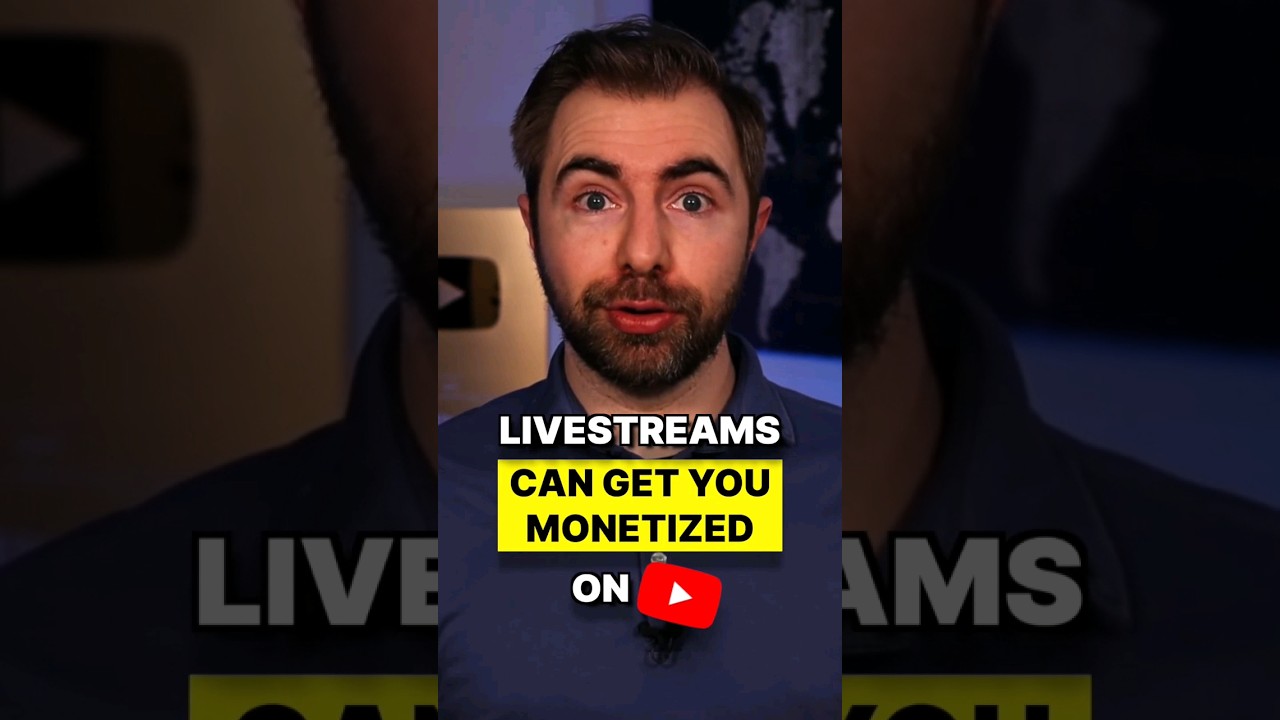 Using Live Streams to get Monetized on YouTube