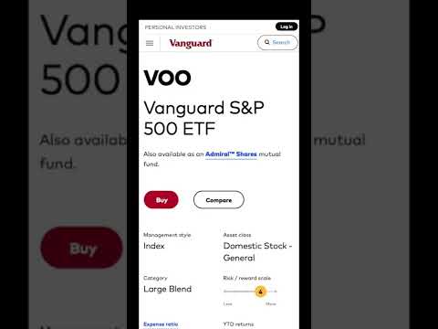 VOO vs VFIAX - 2 WAYS TO BUY A VANGUARD S&P 500 INDEX FUND... #shorts