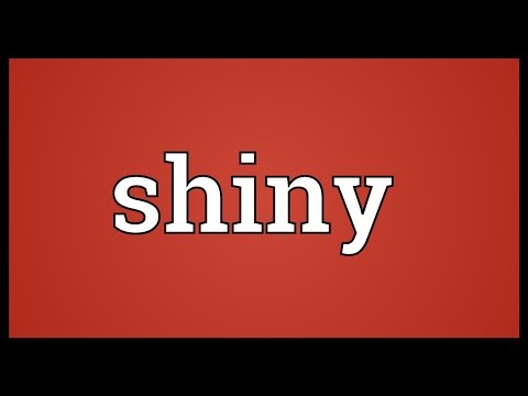 Shiny Meaning