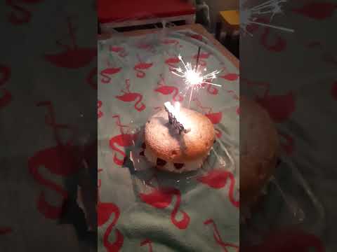 A sparkler birthday cake ๐ ๐ฐ ๐ฅฎ