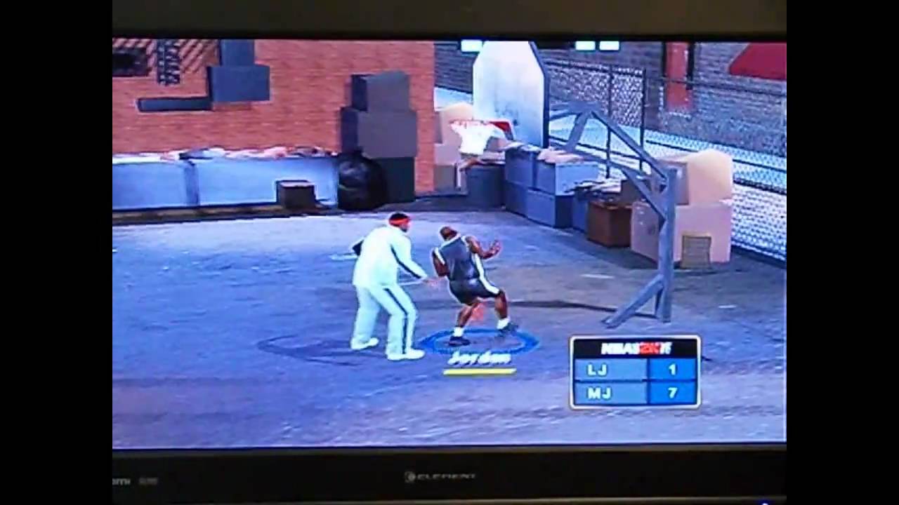 Jordan vs Lebron (NBA 2K11 PS2 Gameplay) HD