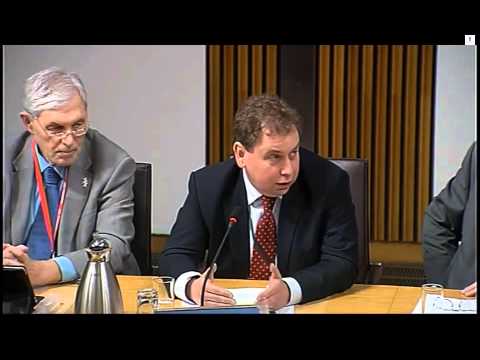 Dr Gordon Macdonald to MSPs: mixed messages