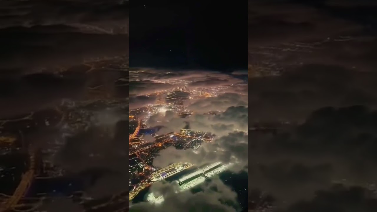 Ultimate Airplane Window View - Fly Above the Clouds in HD