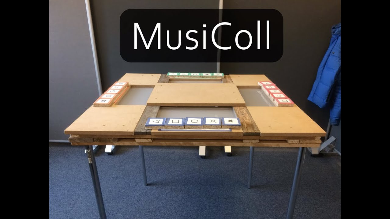 MusiColl: A Tabletop Musical Installation for Socializing - A MED3 AV Production