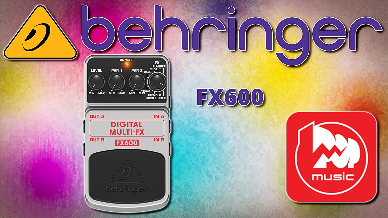 Behringer Digital Multi-FX FX600 гитарный процессор купить в Москве в ...