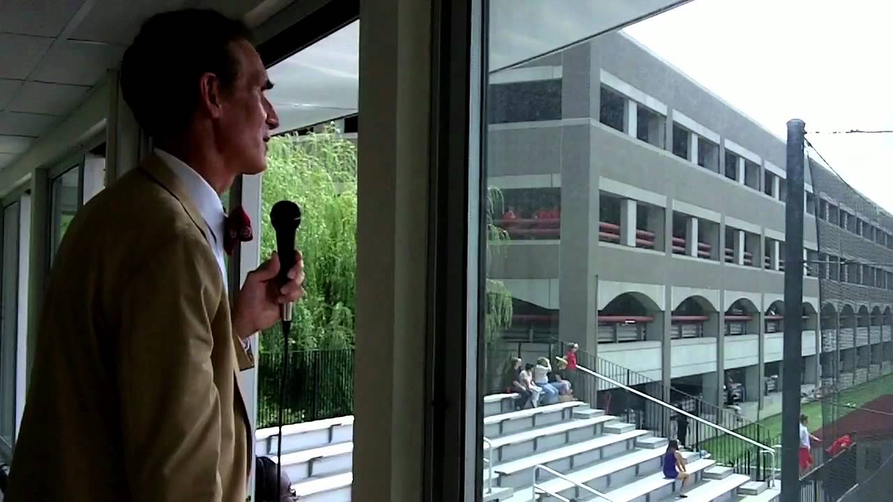 Ithaca's new glimmering light: Bill Nye's Rhodes Hall Clock