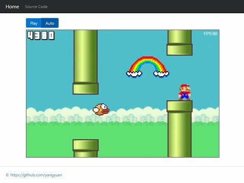 GitHub - yangyuan/flappybird: Flappy Bird Artificial Intelligence