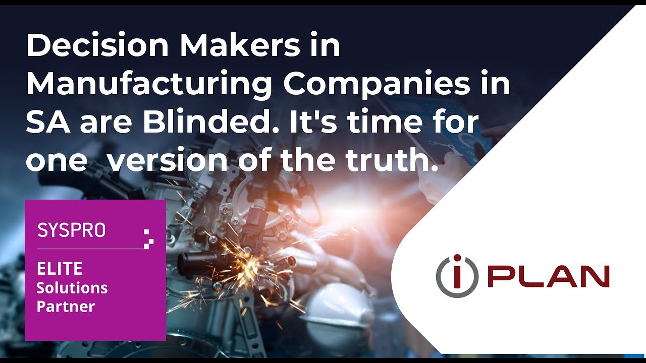 Senior executives in manufacturing businesses who often find themselves blinded.