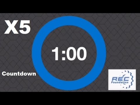 VEX IQ Timer 2 | X5 for Practice (with countdown)