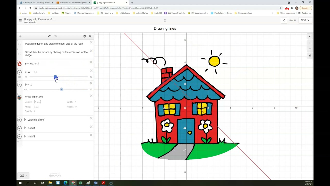 Desmos Art Project Instructions