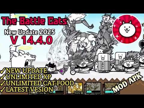 New Update - Download The Battle Cats V 14.4.0 Mod Apk 2025 - Unlimited Cat Food
