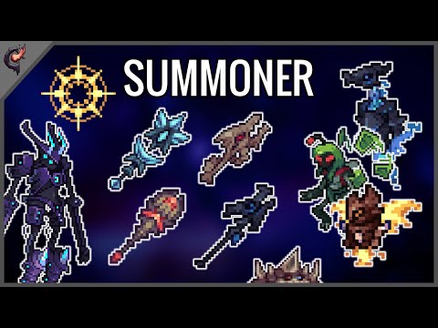 All Summoner Weapons - Terraria Calamity Mod