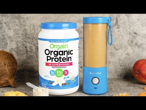 Orgain Tropical Protein Shake BlendJet Recipe