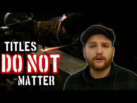 Don't Get Hung Up on Titles