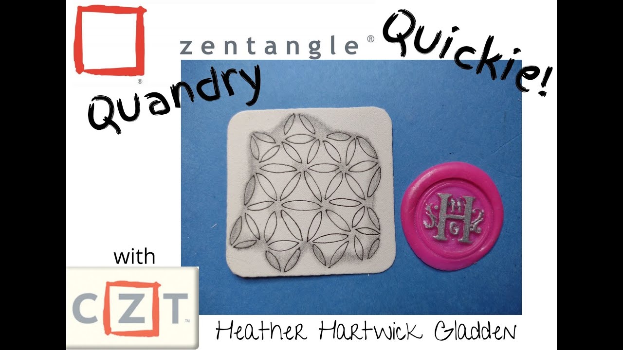 Quandry | Zentangle® Quickie