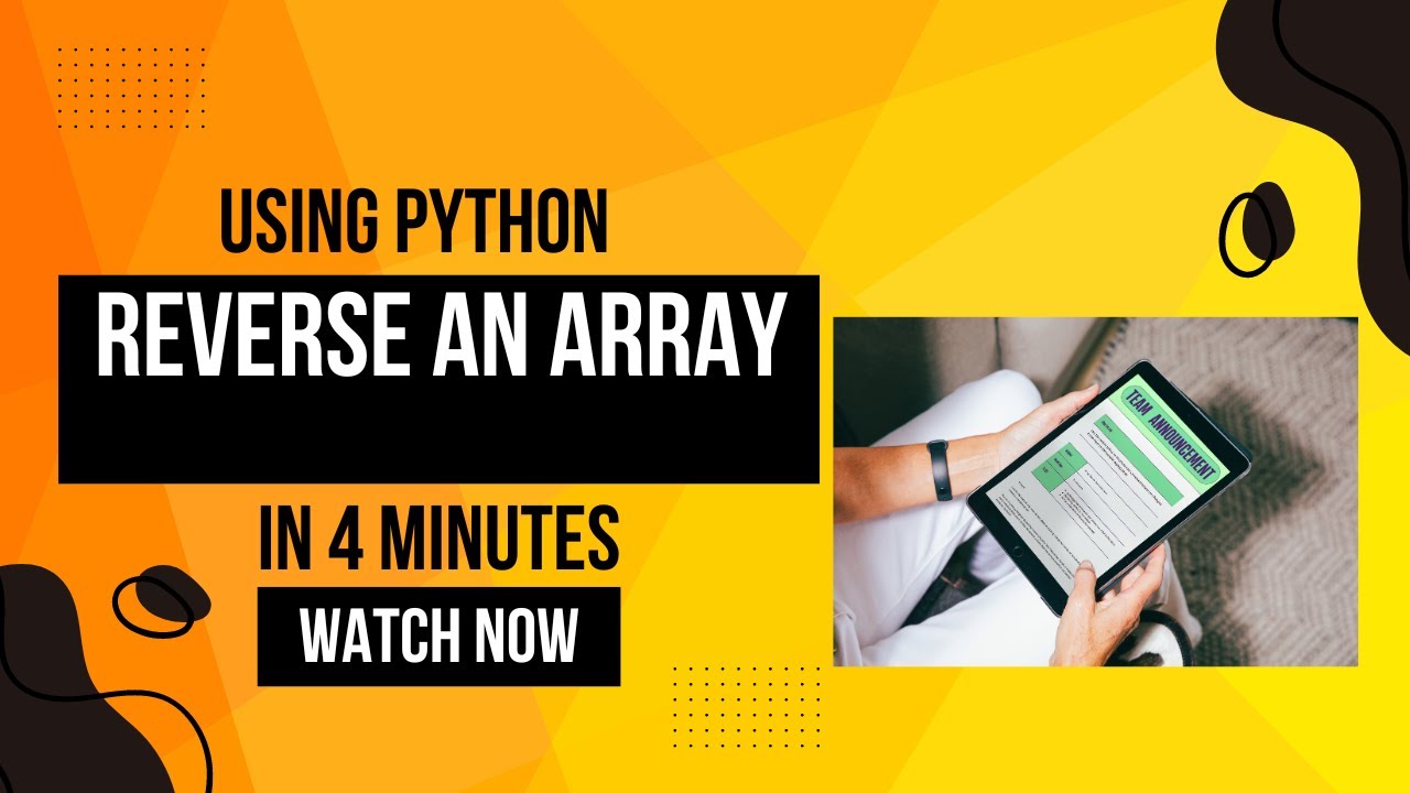 Reverse an Array in Python: Ultimate Guide for DSA Beginners (Step-by-Step Tutorial)