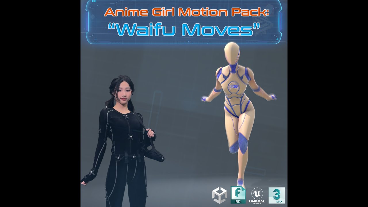 Anime Girl Motion Pack