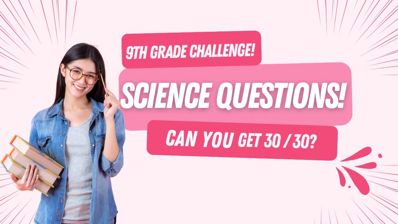 🔥 30 Science Questions Every 9th Grader Should Know! | JesmaEdu Quiz | Physics, Chem, Bio & Space🔭🧪