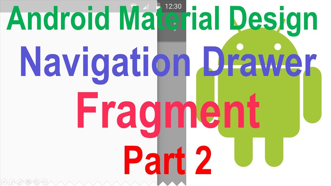 219 Android Navigation Drawer Tutorial Part 2 |