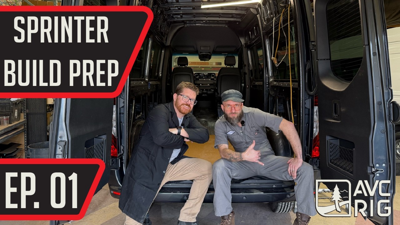 We're Building a Sprinter! Van Prep | AVC Sprinter Build 2026 EP. 01 | 2023 Mercedes Sprinter 144