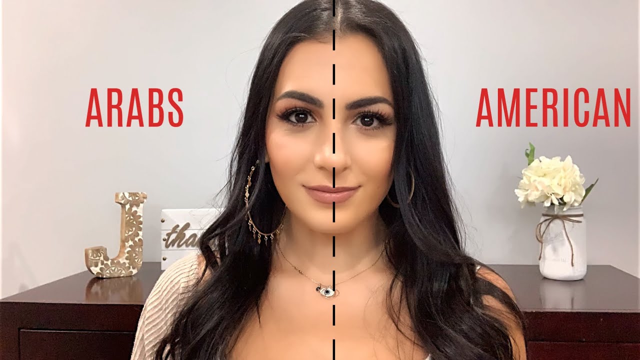 ARABS vs AMERICAN MAKEUP TUTORIAL | I spoke some Arabic