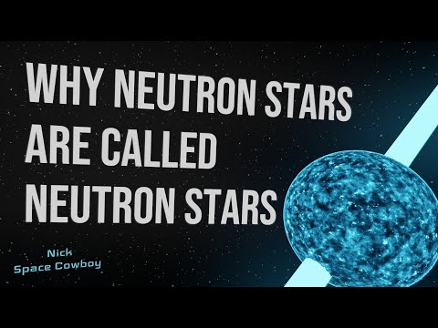 Why Neutron Stars are Called Neutron Stars