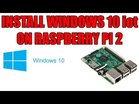 Install Windows 10 iot on raspberry pi 2 without windows 10