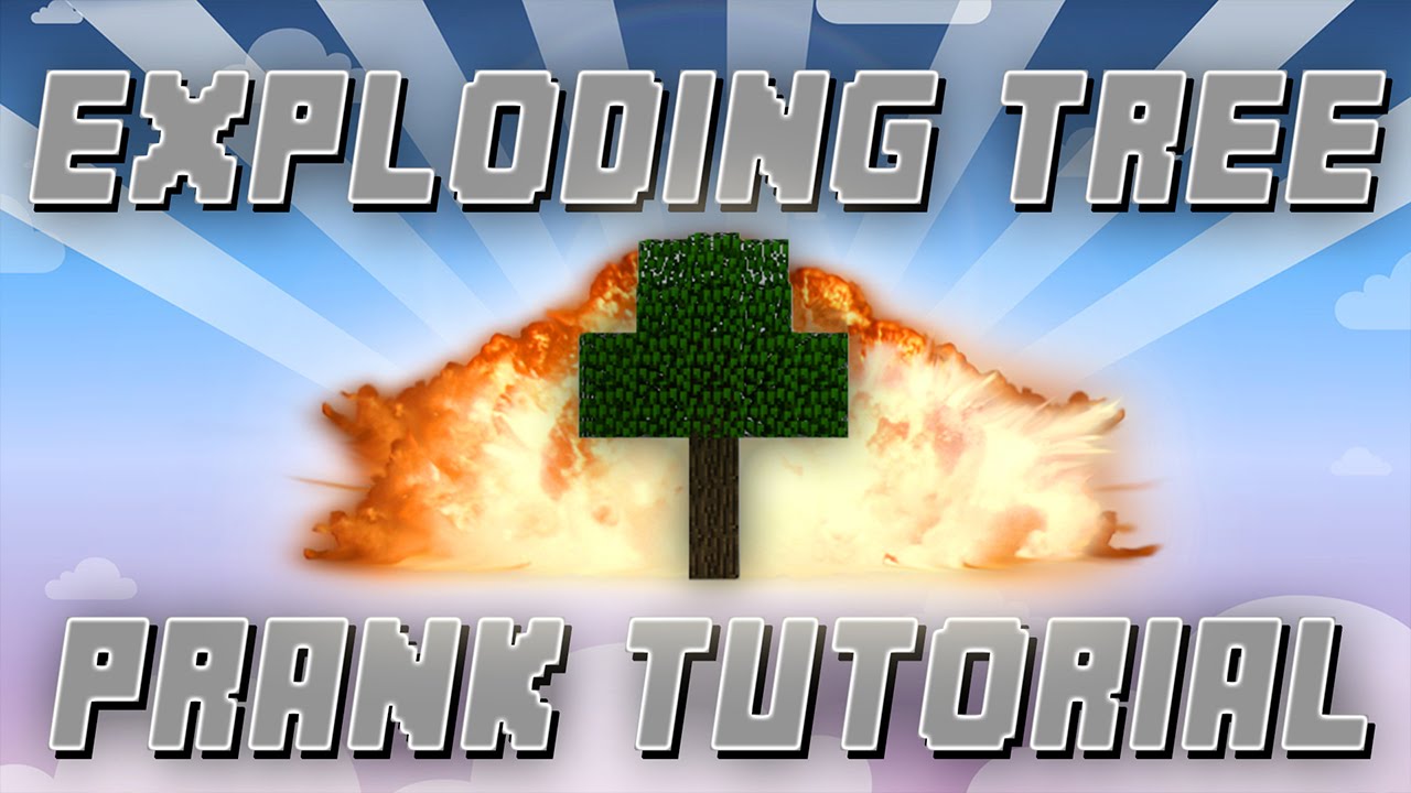 Exploding Tree Prank Tutorial!