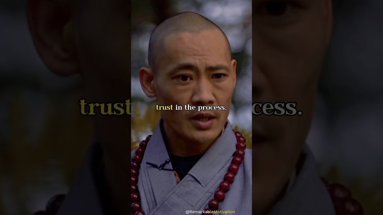 Trust in the process | Shaolin Master Shi Heng Yi #shorts #motivation #inspiration