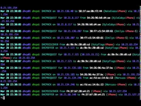 ccze - view your log files in full color