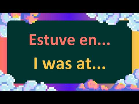 Learn 70+ Essential Spanish PAST Tense Sentence Patterns for Common Situations!